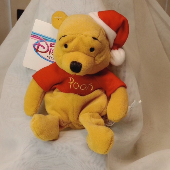 Disney | Toys | Disneys Santa Pooh Vtg Nwt | Poshmark